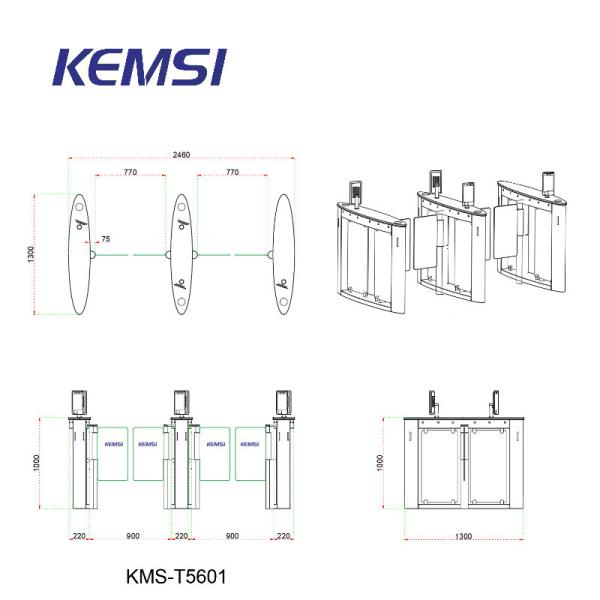 Quality Speed Gate For Cinema Ticketing Access Control Management System for sale