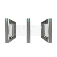 China Slim Swing Barrier Gate For Intelligent Access Control for sale