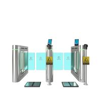 China ESD Swing Barrier Gate Static Electricity Testing Access Control System for sale