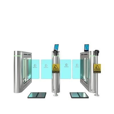 China ESD Swing Barrier Gate Static Electricity Testing Access Control System for sale