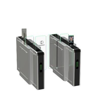 China Sliding Turnstile with LED Indicators Aesthetic & Durable Access Gate for Commercial Venues for sale