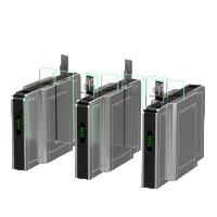 China Sliding Turnstile with LED Indicators Aesthetic & Durable Access Gate for Commercial Venues for sale
