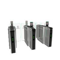 China Sliding Turnstile with LED Indicators Aesthetic & Durable Access Gate for Commercial Venues for sale