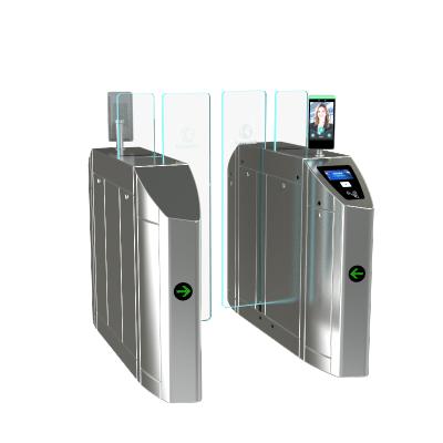 China High End Full Height Sliding Turnstile for Metro Stations   Anti Climb High Security Entry Gate for sale