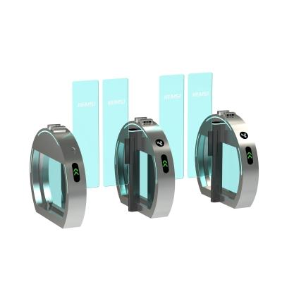 China Speed Gate Ticketing System  Anti-pinch Anti-tailgating QR Code Recognition For Indoor Playgrounds for sale