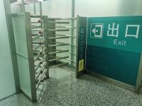 China Half Height Turnstile For Effective Pedestrian Flow Separation for sale
