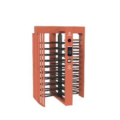 China Full Height Turnstile With IC Card Recognition At Factory Entrance for sale