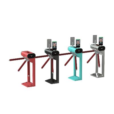 China Exhibition Halls Handle  Intelligent Tripod Turnstile For People Counting for sale