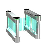 China Office Building Intelligent Visitor Management QR Code Recognition Swing Gate Turnstile for sale