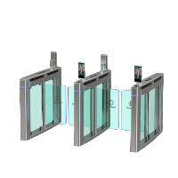 China Community Entrance Security Management System Swing Gate Turnstile for sale
