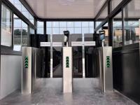 China Efficient Access Sliding Gate Turnstile For Industrial Parks for sale