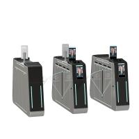 China QR Code Access Control Wing Barrier Turnstile Gate With Fast Self Service Passage for sale