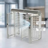 China Biometric Recognition Full Height Rotating Turnstile Gate for Secure Access Control for sale