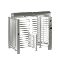 China Biometric Recognition Full Height Rotating Turnstile Gate for Secure Access Control for sale