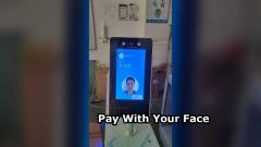 Fast Facial Recognition Payment Flap Barrier Gate