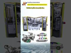 Automobile B pillar Processing Assembly Line Including Plastic Welding , Clips Inserting ,etc.