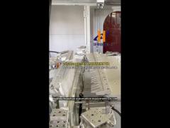 Оборудования отделки корабля машина для упаковки складчатости края PLC внутреннего автоматическая