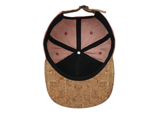 5 panels fitted hat flat peak patch embroidery logo adjustable