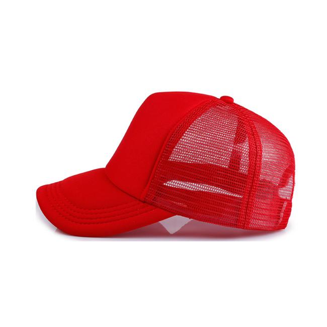 Unisex 5 Panel Foam Mesh Trucker Hats , Full Mesh Baseball Cap Eco Friendly