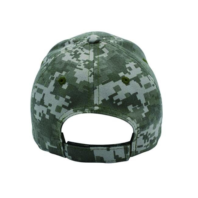 I cappucci del cammuffamento hanno stampato i cappucci su ordinazione del papà di logo di colore differente