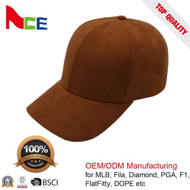 Custom all logos Sports Dad Hats Suede Fabric Adjustable For man