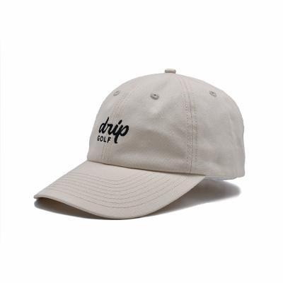 China Classic Low Profile Cotton Baseball Cap Adjustable Unconstructed Sport Dad Hat for sale