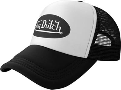 China Anniversary Red Mesh 5 Panel Sports Trucker Cap Women'S High Crown Foam Mesh Cap for sale
