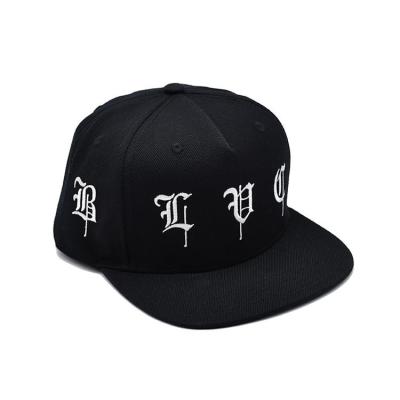 Cina I cappelli piani classici di Snapback del bordo soppressione la visiera piana di miscela dell'ovatta di Underbrim in vendita