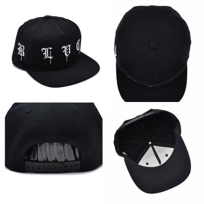 Cina I cappelli piani classici di Snapback del bordo soppressione la visiera piana di miscela dell'ovatta di Underbrim in vendita