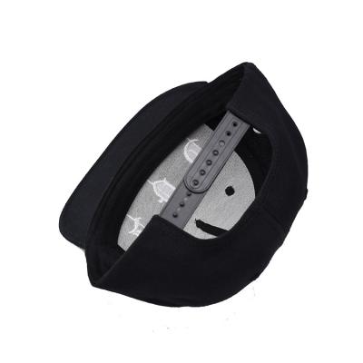Cina I cappelli piani classici di Snapback del bordo soppressione la visiera piana di miscela dell'ovatta di Underbrim in vendita
