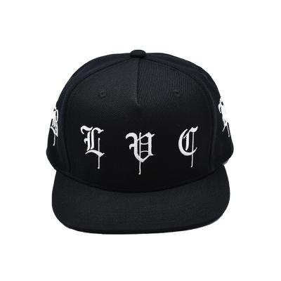 Cina I cappelli piani classici di Snapback del bordo soppressione la visiera piana di miscela dell'ovatta di Underbrim in vendita