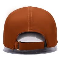 China 100% Polyester 6-Panel Baseball Cap with Metal Buckle Closure - 58 cm Size, 300pcs MOQ Custom Dad Hat for sale