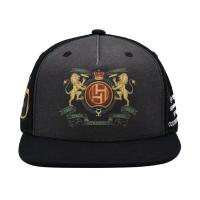 China Custom 5 Panel Snapback Hat 58-60 cm with Plastic Buckle - OEM Design Embroidery Cap Manufacturing for sale