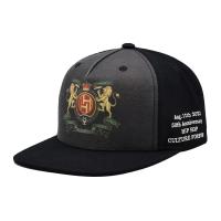 China Custom 5 Panel Snapback Hat 58-60 cm with Plastic Buckle - OEM Design Embroidery Cap Manufacturing for sale