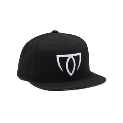 China Custom Embroidery Logo Flat Brim Snapback Cap Adjustable Unisex Hats BSCI for sale
