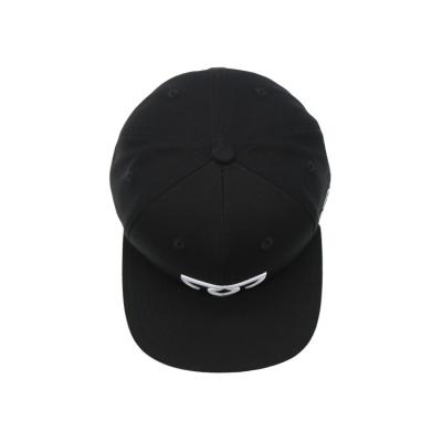 China Custom Embroidery Logo Flat Brim Snapback Cap Adjustable Unisex Hats BSCI for sale