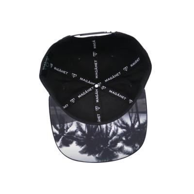 China Custom Embroidery Logo Flat Brim Snapback Cap Adjustable Unisex Hats BSCI for sale