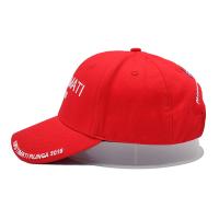 China Constructured 6 Panel Baseball Cap With Curved Visor Custom Logo for sale