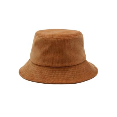 China Customized outdoor Corduroy Bucket hat New fashion basin hat Panama Bucket hat for sale