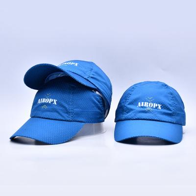 China Breathable Adjustable Golf Hats Cotton Nylon Polyester One Size Fits All Custom Design Free Sample for sale