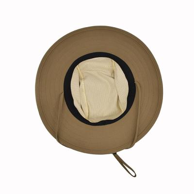 China Round Custom Outdoor Boonie Hat Cotton Sport Mesh Polyester 1 X Hat for sale