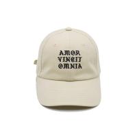 China ACE ACE0101 6 Panel Baseball Cap Cotton Adjustable Strap Custom Size for sale
