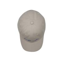 China Custom 6 Panel Cotton Baseball Cap with 6 Eyelets and Adjustable Strap for sale