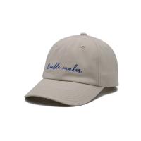China Custom 6 Panel Cotton Baseball Cap with 6 Eyelets and Adjustable Strap for sale