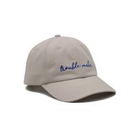 China Custom 6 Panel Cotton Baseball Cap with 6 Eyelets and Adjustable Strap for sale