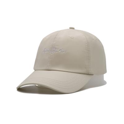 China Adjustable Buckle Sport Men Baseball Cap 6 Panel Embroidered Custom Dad Hat for sale