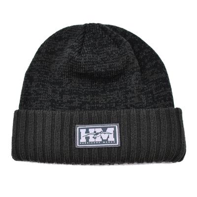 China Custom Embroidery Blank Beanie Hat 58CM Common Fabric for sale