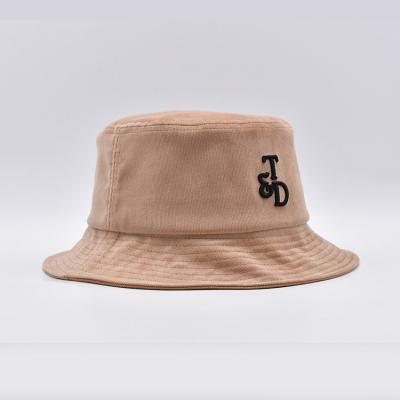 China Lightweight Customized Fisherman Bucket Hat With Medium Crown for sale