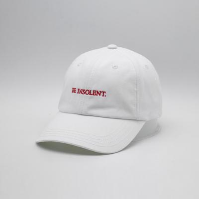 China Curved Visor Embroidered Baseball Caps Full Seasons Structured Unstructured for sale