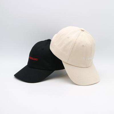 China Curved Visor Embroidered Baseball Caps Full Seasons Structured Unstructured for sale